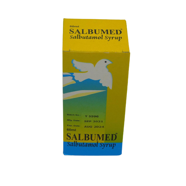SALBUMED Salbutamol 2mg / 5mL Syrup 60mL price in the Philippines ...